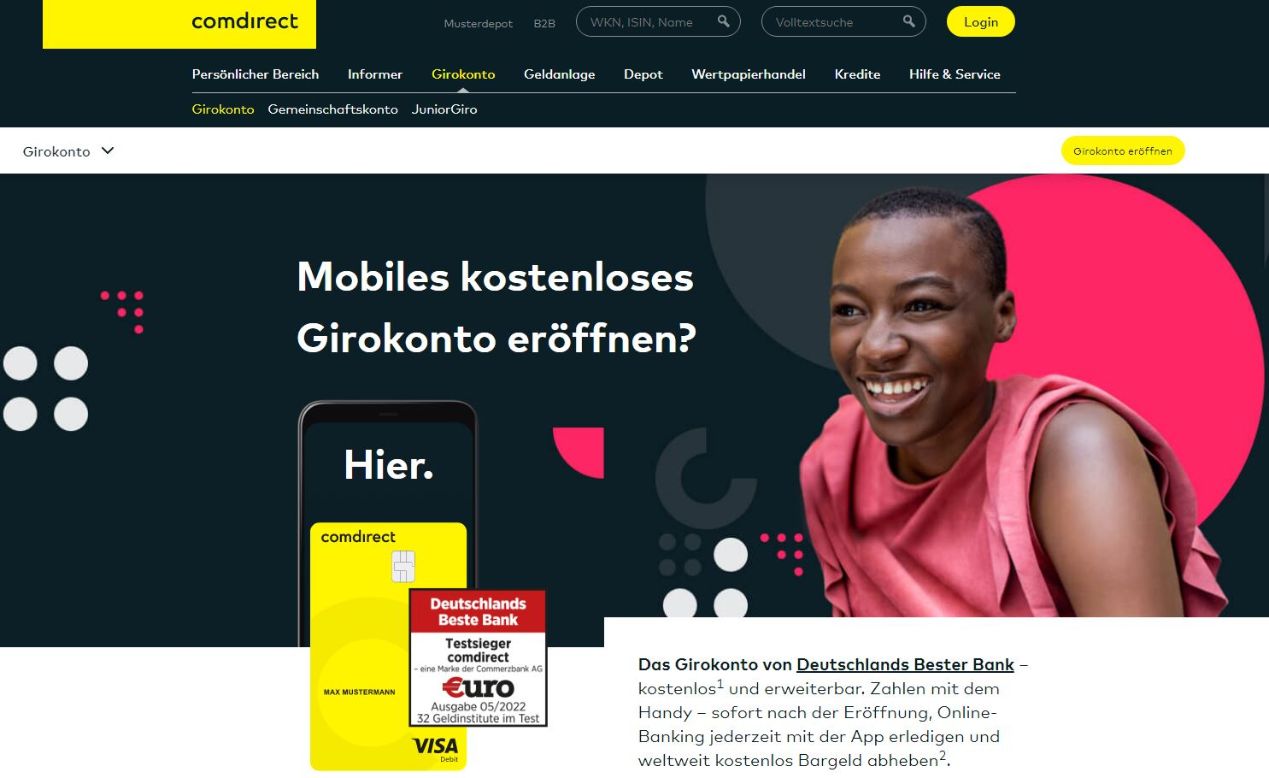 Geld einzahlen bei comdirect: So geht’s - BankingGeek