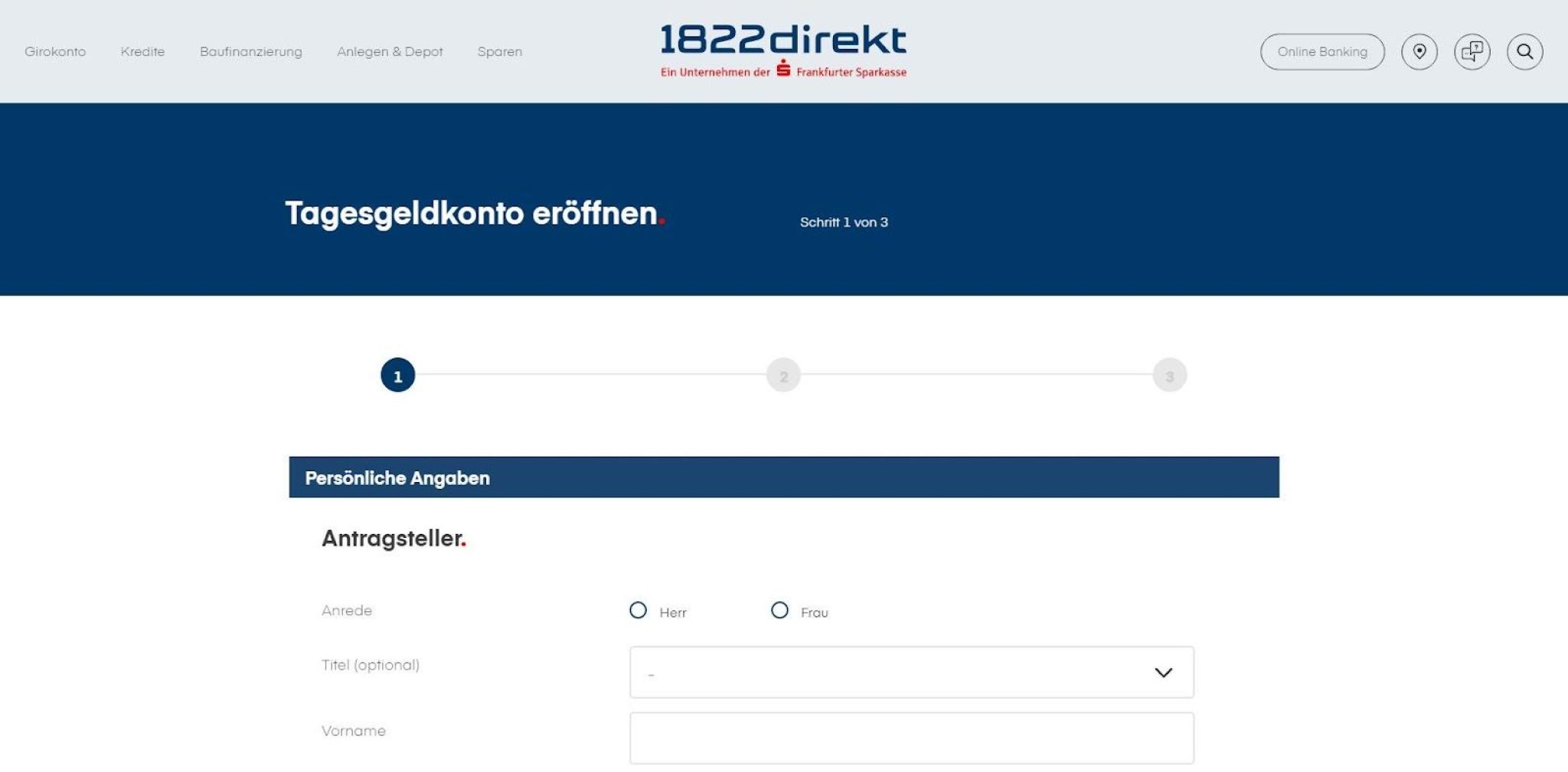 1822direkt Unterkonto: Fakten, Antrag & Alternativen - BankingGeek