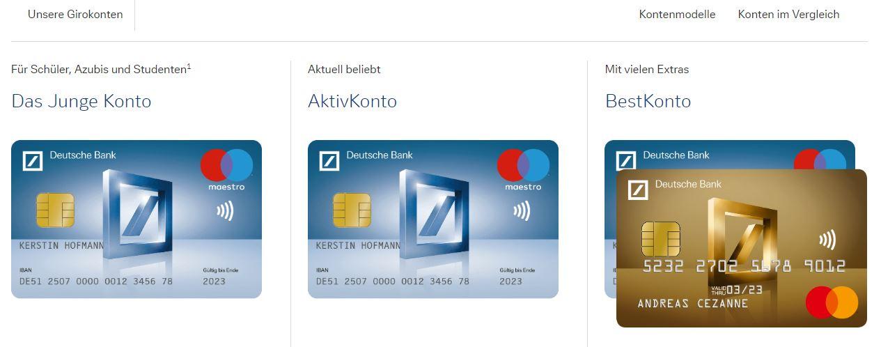 Deutsche Bank Unterkonto eröffnen: So geht’s - BankingGeek