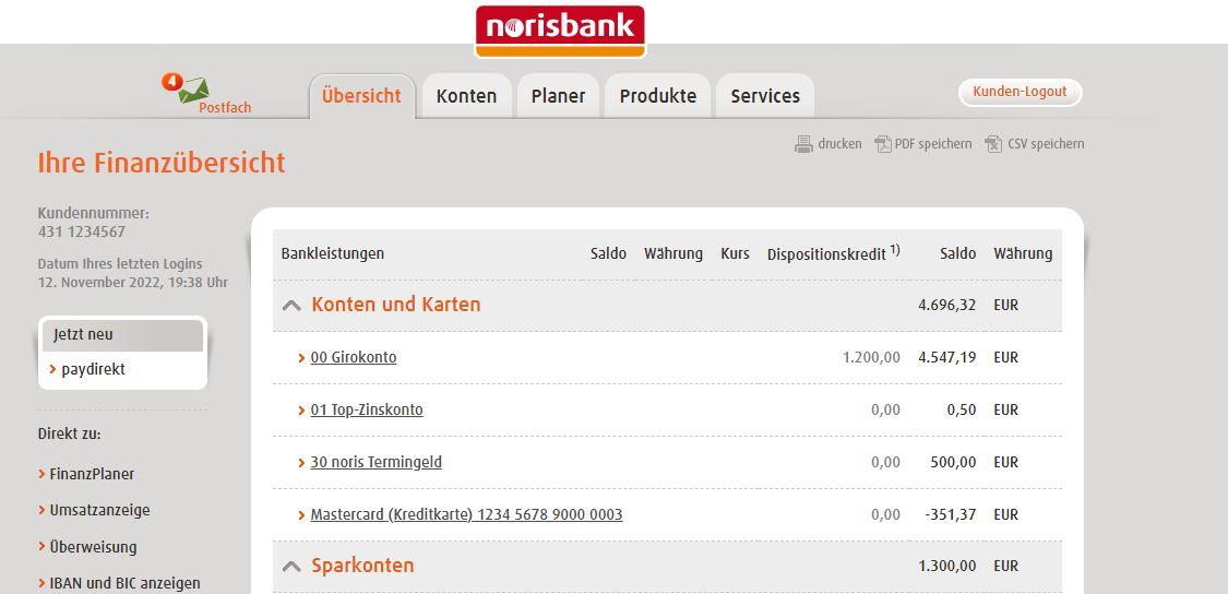Norisbank Dispo: Fakten + Alternativen - BankingGeek