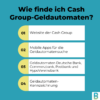 Cash Group: Definition, zugehörige Banken und Geldautomaten - BankingGeek